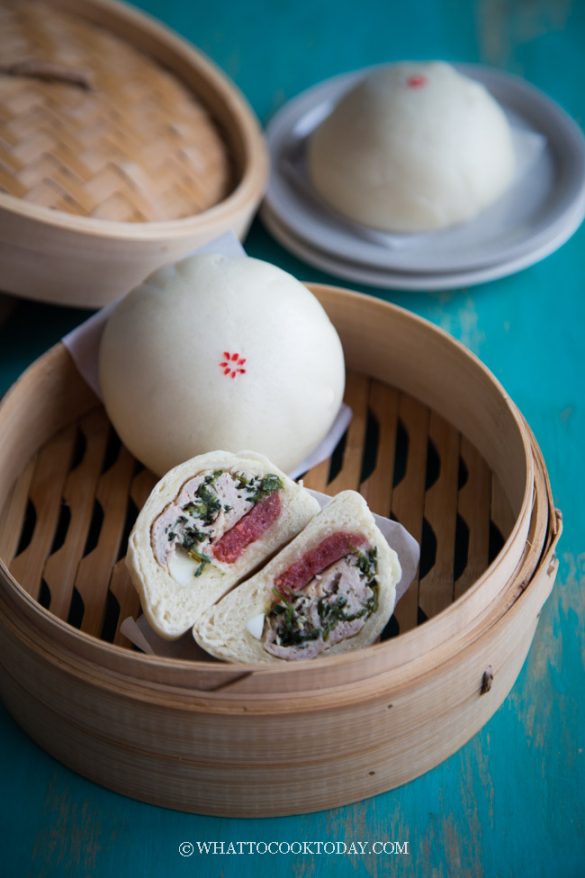 Soft and Fluffy Banh Bao (Vietnamese Steamed Pork Bun)