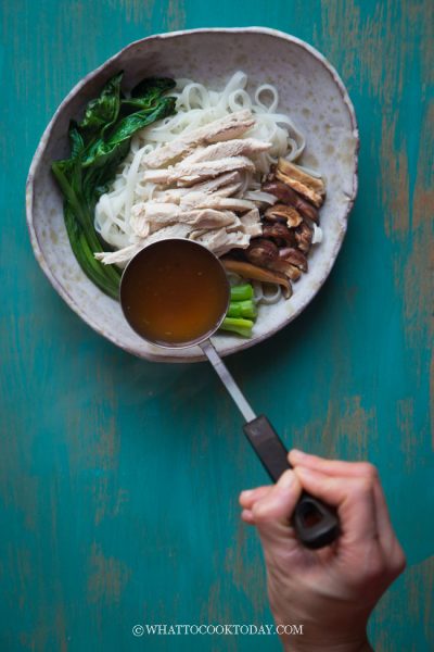 Easy Ipoh Shredded Chicken Hor Fun (Kai Si Hor Fun) - What To Cook Today