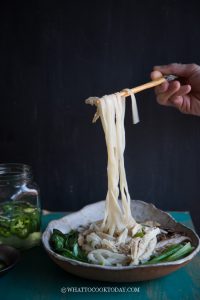 Easy Ipoh Shredded Chicken Hor Fun (Kai Si Hor Fun) - What To Cook Today