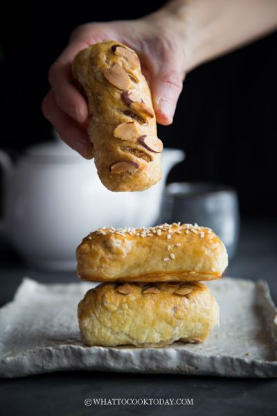 Super Easy Baked Nian Gao Puff Pastry (3 filling combo)