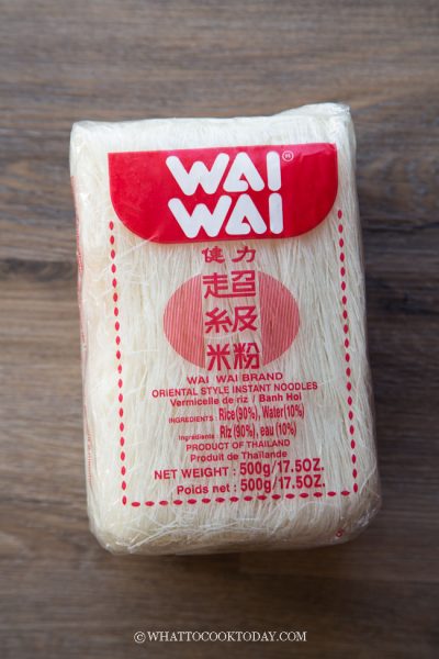 Stir-fried White Bee Hoon (炒白米粉)