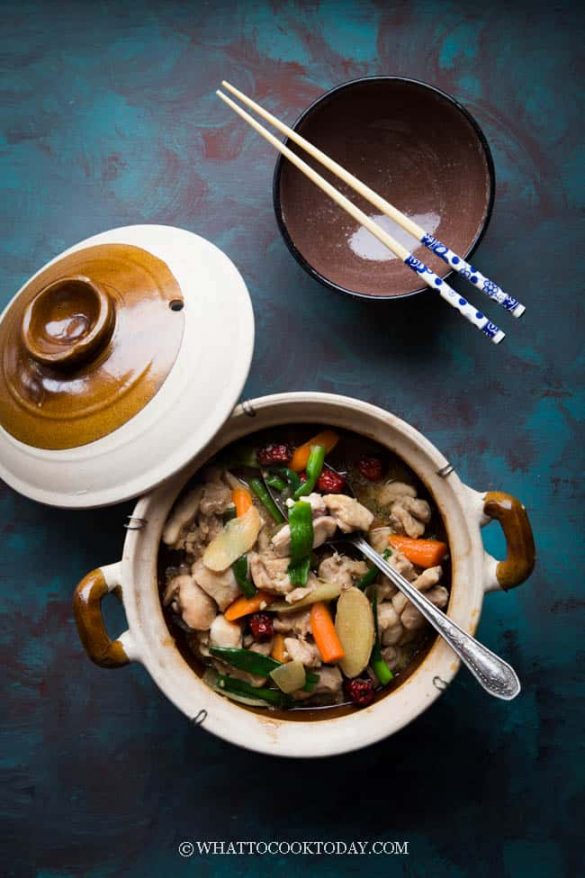 Easy Clay Pot Shaoxing Drunken Chicken