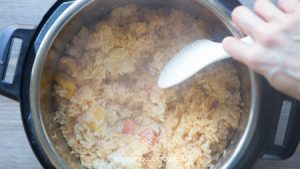 Easy Tom Yum Chicken Rice (Instant Pot or Rice Cooker)