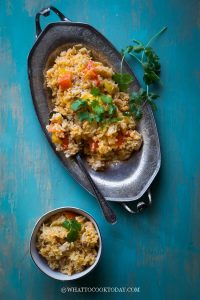 Easy Tom Yum Chicken Rice (Instant Pot or Rice Cooker)