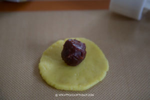 Mung Bean Paste Mooncake (with Dou Sha Filling)