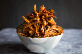 Kering Kentang Garing (Indonesian Spicy Fried Potato Sticks)