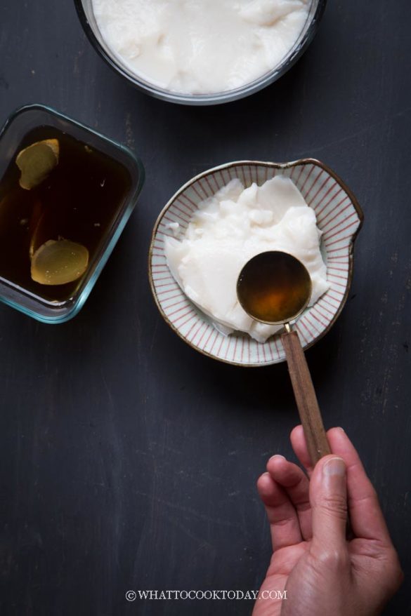 Dou Hua /Tau Foo Fah (Soybean Pudding-using agar agar or gelatin)
