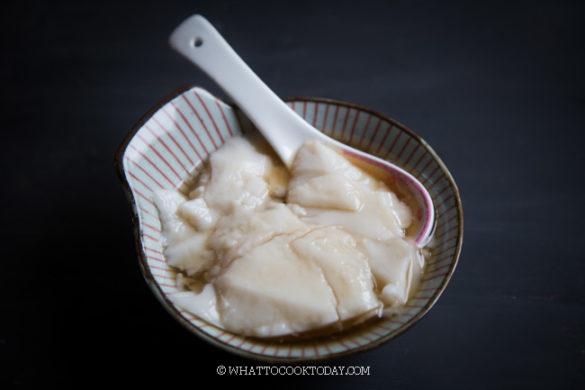 Dou Hua /Tau Foo Fah (Soybean Pudding-using agar agar or gelatin)