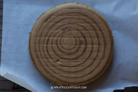 Soft Zebra Ogura Xiang Si Cake (Matcha Cocoa Flavor)