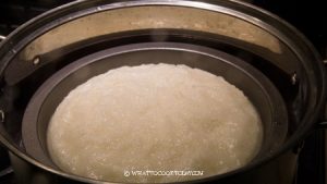 Bai Tang Gao - Pak Thong Koh (Chinese White Honeycomb Cake)