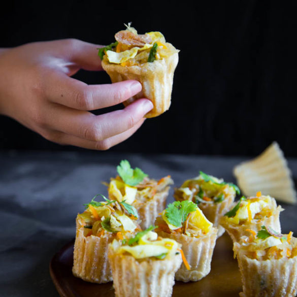 Spiral Curry Puff - Karipap Pusing - Karipok (Baked or Fried)