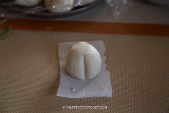 Longevity Peach Steamed Buns (Shòutáo Bao - 寿桃包)