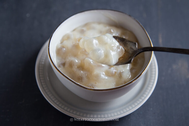 How To Cook Large Tapioca Pearls/ Large Sago Pearls and Tapioca Pudding