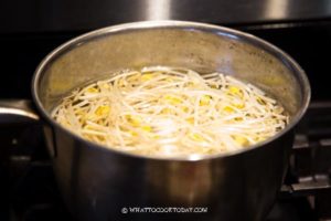 How To Make Lawar Ayam (Balinese Long Bean Coconut Chicken Salad)