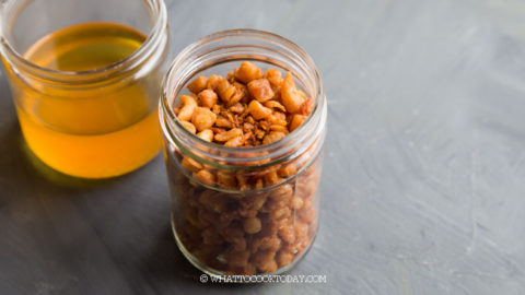 How To Render Lard and Get Crispy Fried Lard (Using Pork Fat) - What To ...