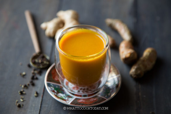 Indonesian Jamu Kunyit Jahe Asam (Turmeric Ginger Tamarind Juice)