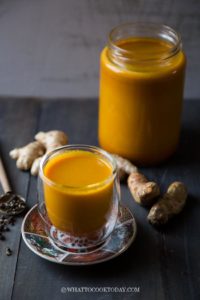 Indonesian Jamu Kunyit Jahe Asam (Turmeric Ginger Tamarind Juice)