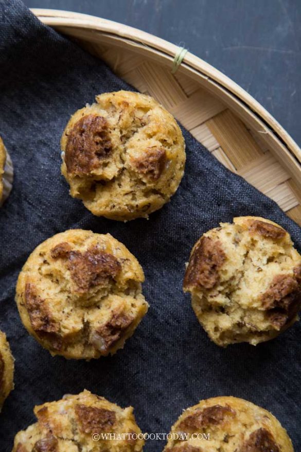 Pandan Coconut Huat Kueh (Fatt Koh)