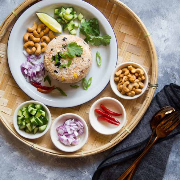 Easy Seafood Mui Fan (Seafood Egg Gravy with Rice )