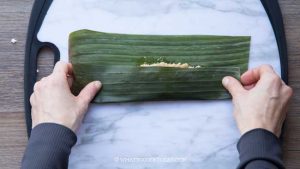 Lepat Ubi Kayu / Lemet /Ketimus Singkong (Steamed Cassava Cake)