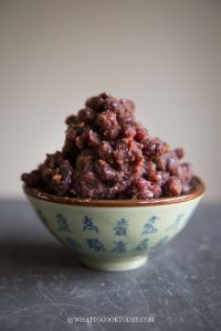 Sweetened Red Beans / Honey Red Beans (蜜紅豆)- with Pressure Cooker
