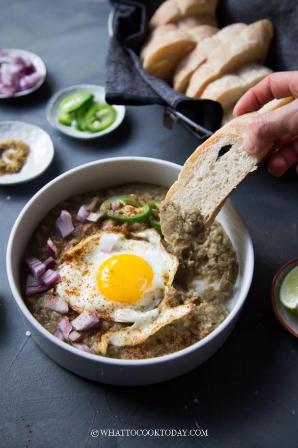 Easy Kacang Phool / Kacang Pool (Malaysian Foul Medammas)