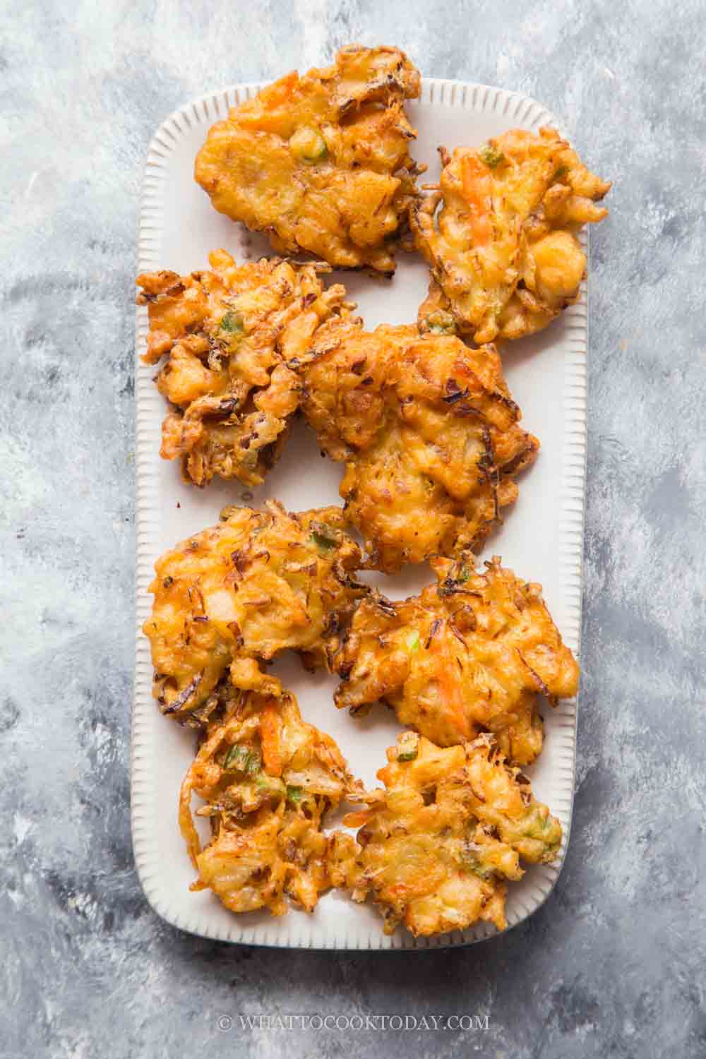 Easy Cucur Sayur / Bakwan Sayur (Sourdough Discard Option)