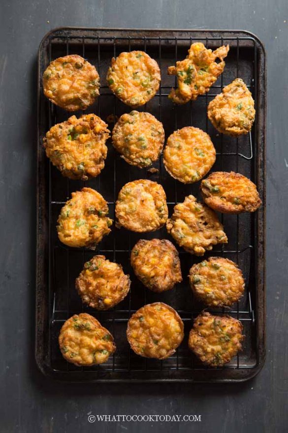 Easy Cucur Sayur / Bakwan Sayur (Vegetable Fritters)