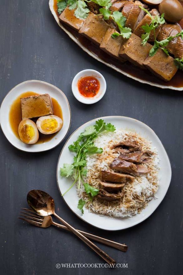 Singapore Teochew Braised Duck (Lor Ark) - (Pressure Cooker or Stove)
