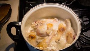 Easy Taiwanese Sesame Wine Chicken Mee Sua