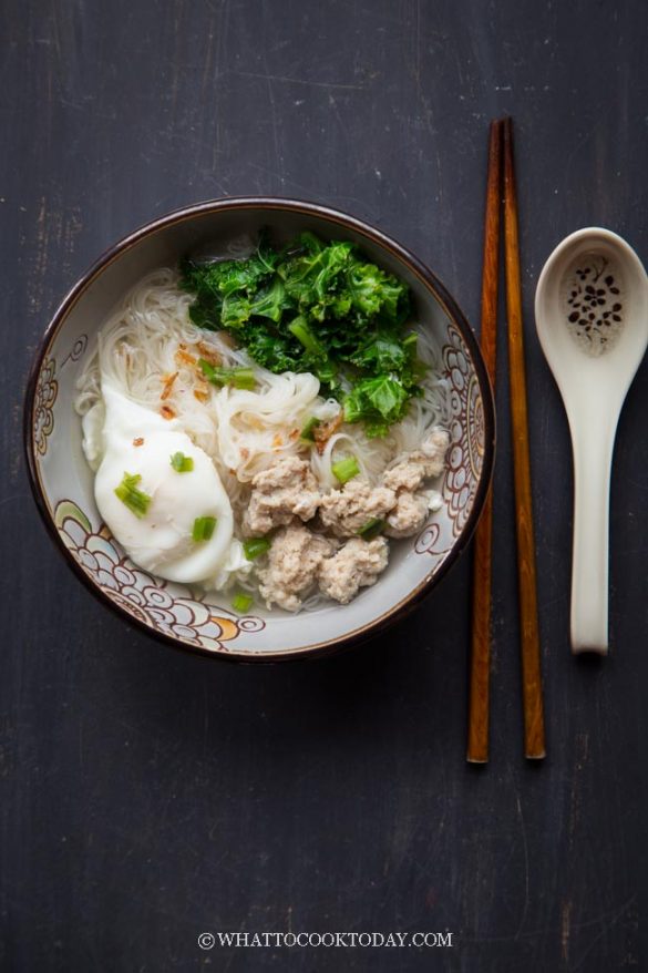 How To Cook Mee Suah Noodle Soup (Wheat/Flour Vermicelli)
