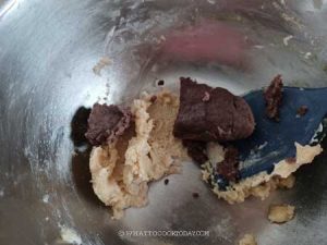 Sweet Red Bean Paste/ Anko Crinkle Cookies (with Egg or Eggless)