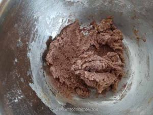 Sweet Red Bean Paste/ Anko Crinkle Cookies (with Egg or Eggless)