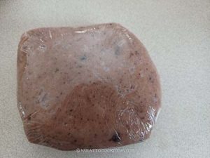 Sweet Red Bean Paste/ Anko Crinkle Cookies (with Egg or Eggless)