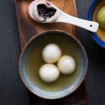 Easy Tang Yuan with Black Sesame Filling (Healthier version)
