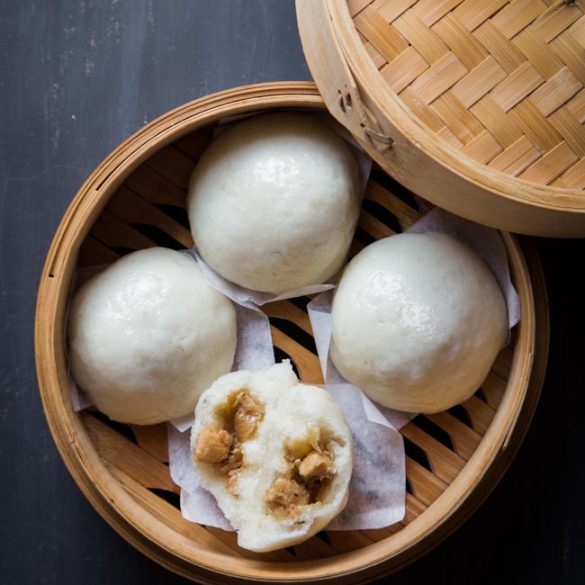 Chinese Steamed Pork Buns (Bak Pao) - What To Cook Today