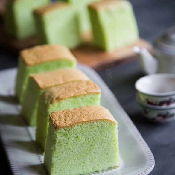 Chinese Bakery Fruit Sponge Cake
