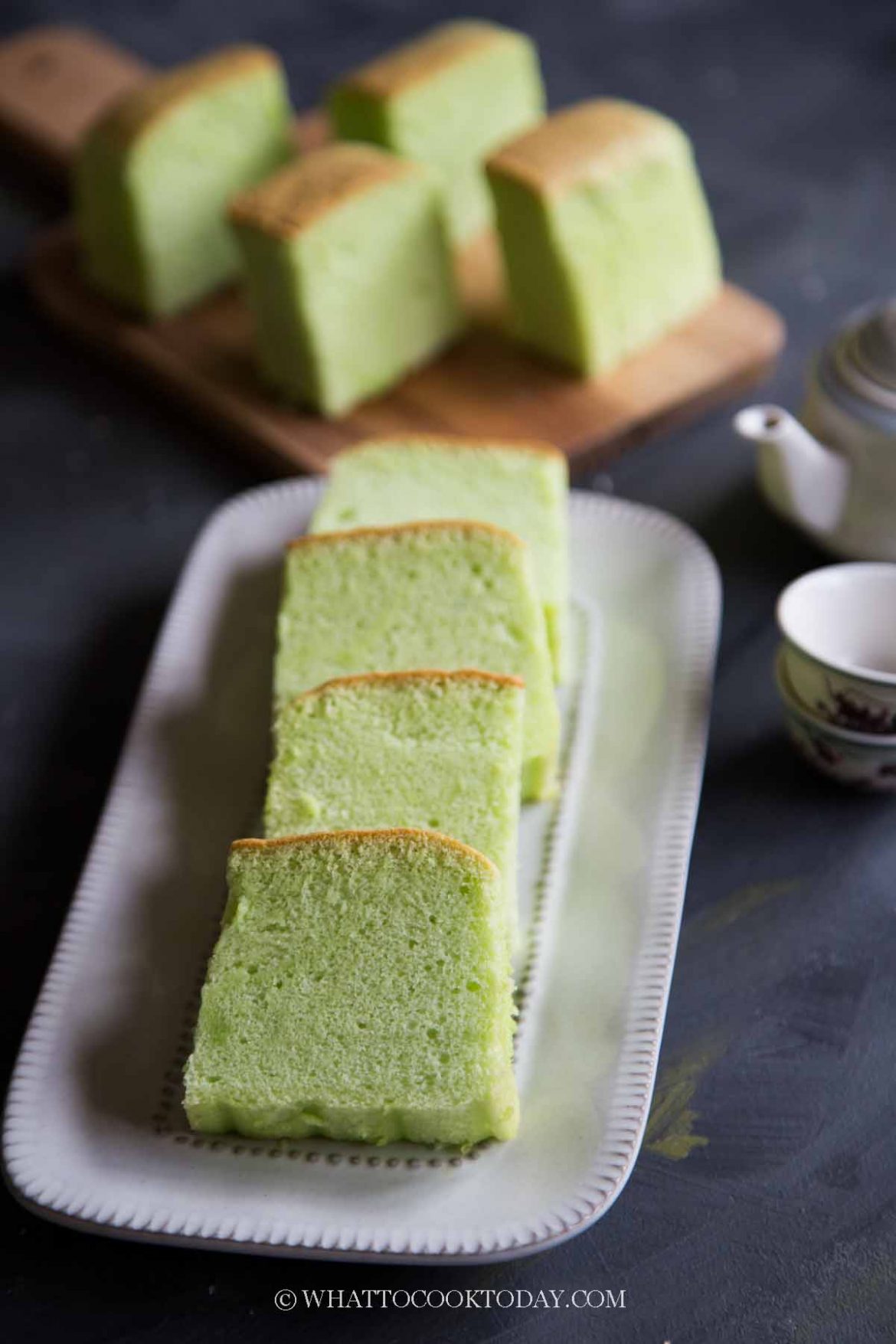 Taiwanese Pandan Castella Cotton/Sponge Cake