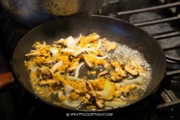 Chinese Steamed Whole Fish with Preserved Radish (Chye Poh) and Mushroom