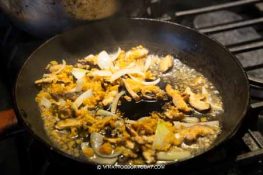 Chinese Steamed Whole Fish with Preserved Radish (Chye Poh) and Mushroom
