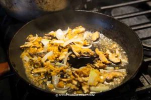 Chinese Steamed Whole Fish with Preserved Radish (Chye Poh) and Mushroom