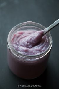 Ube Halaya / Ube Jam (Vegan and Dairy-free) -Healthier version