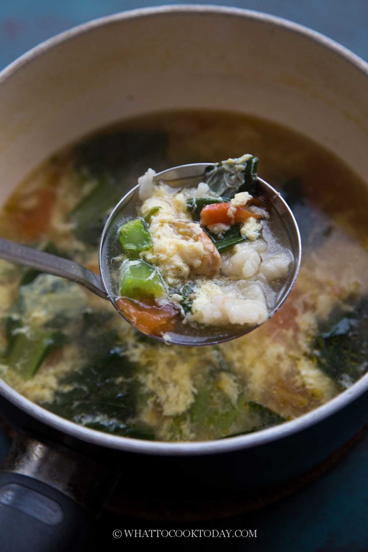 Mian Ge Da Tang (Chinese Dough Knots Soup)