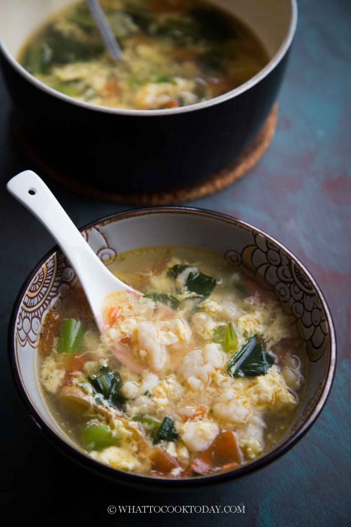 Mian Ge Da Tang (Chinese Dough Knots Soup)