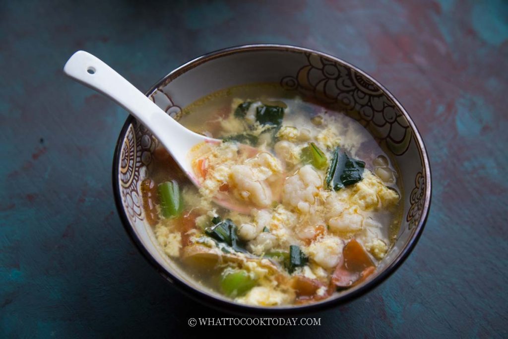 Mian Ge Da Tang (Chinese Dough Knots Soup)