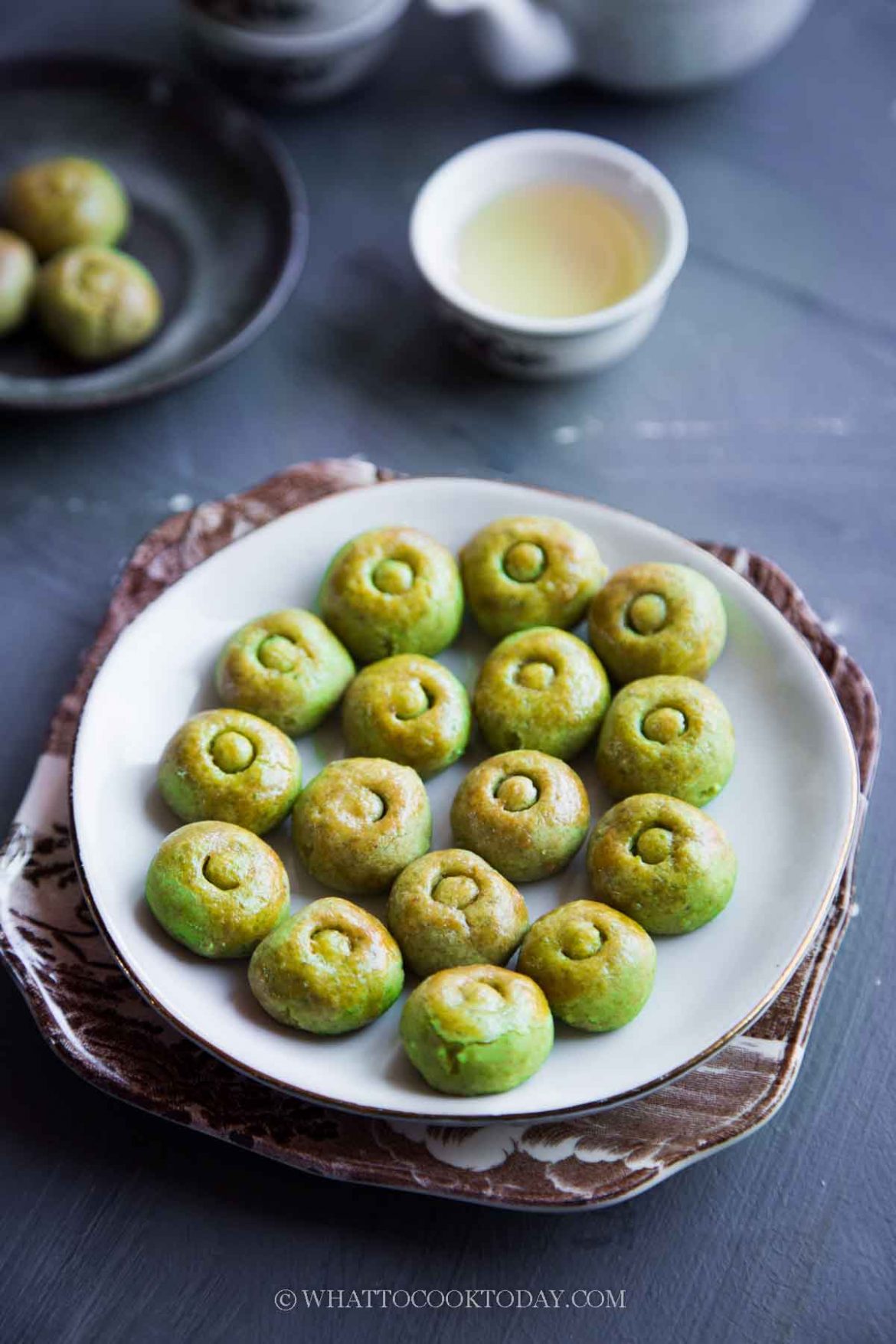 Easy Green Pea Cookies (Chinese New Year)