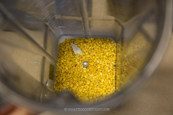 Easy Homemade Mung Bean Flour (Moong Dal Flour)