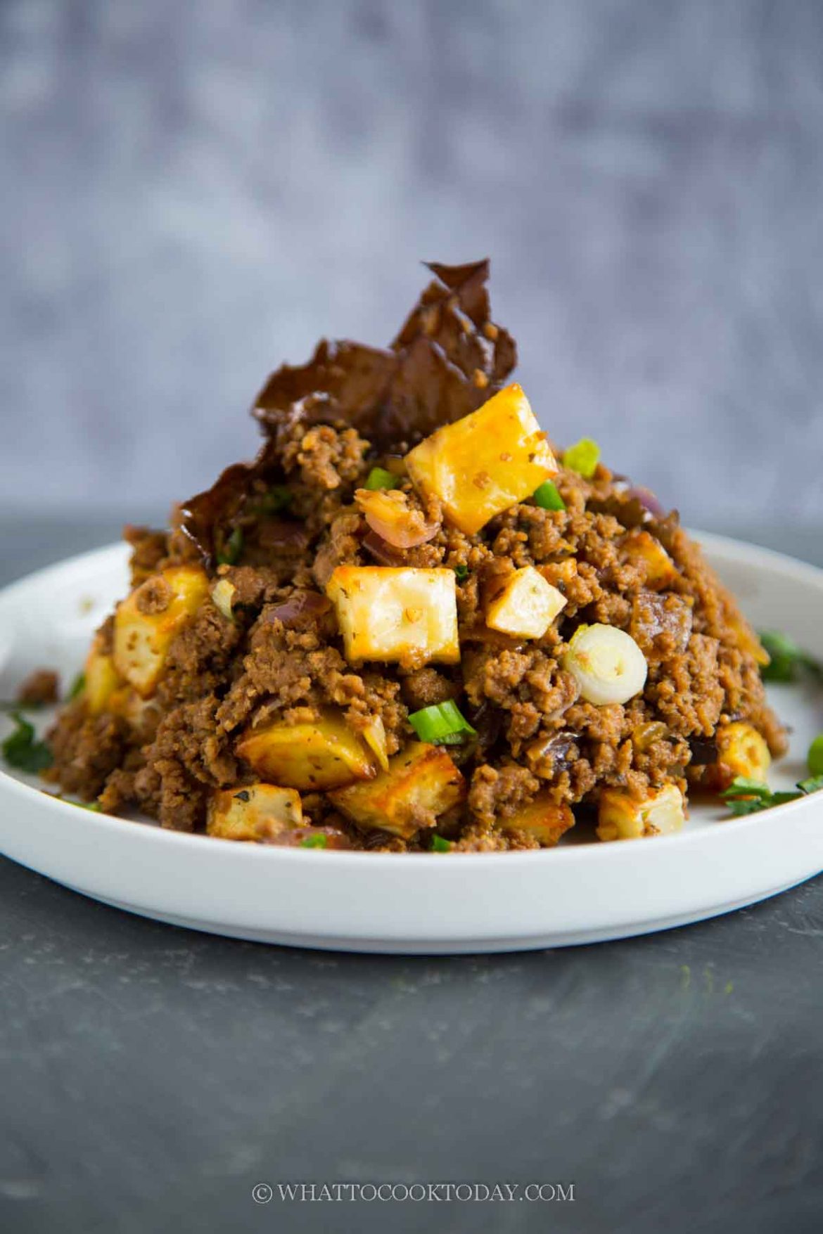 Easy Macanese Minchi/Minchee (Minced Meat Potato Hash)
