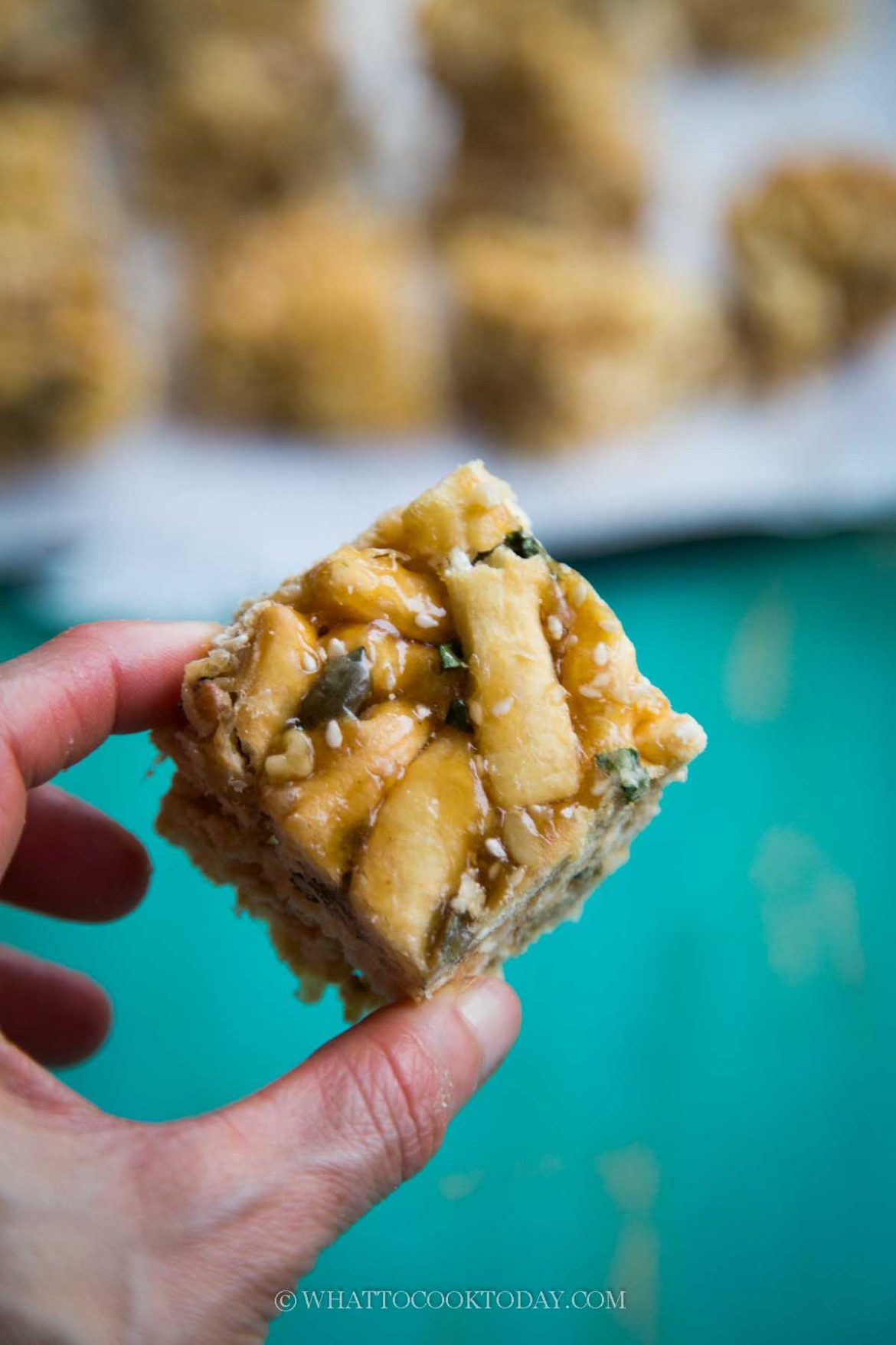 Easy Sachima (Shaqima / Chinese Soft Flour Cake)