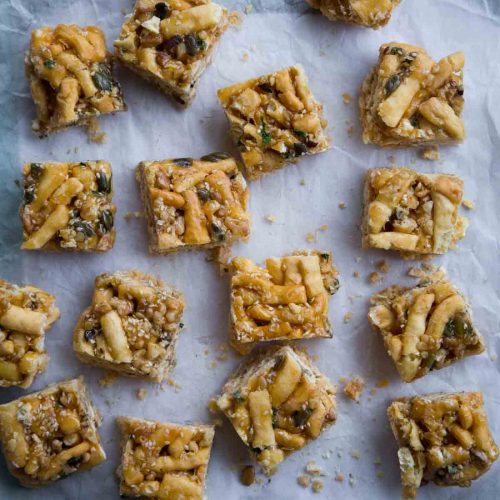 Easy Sachima (Shaqima / Chinese Soft Flour Cake)